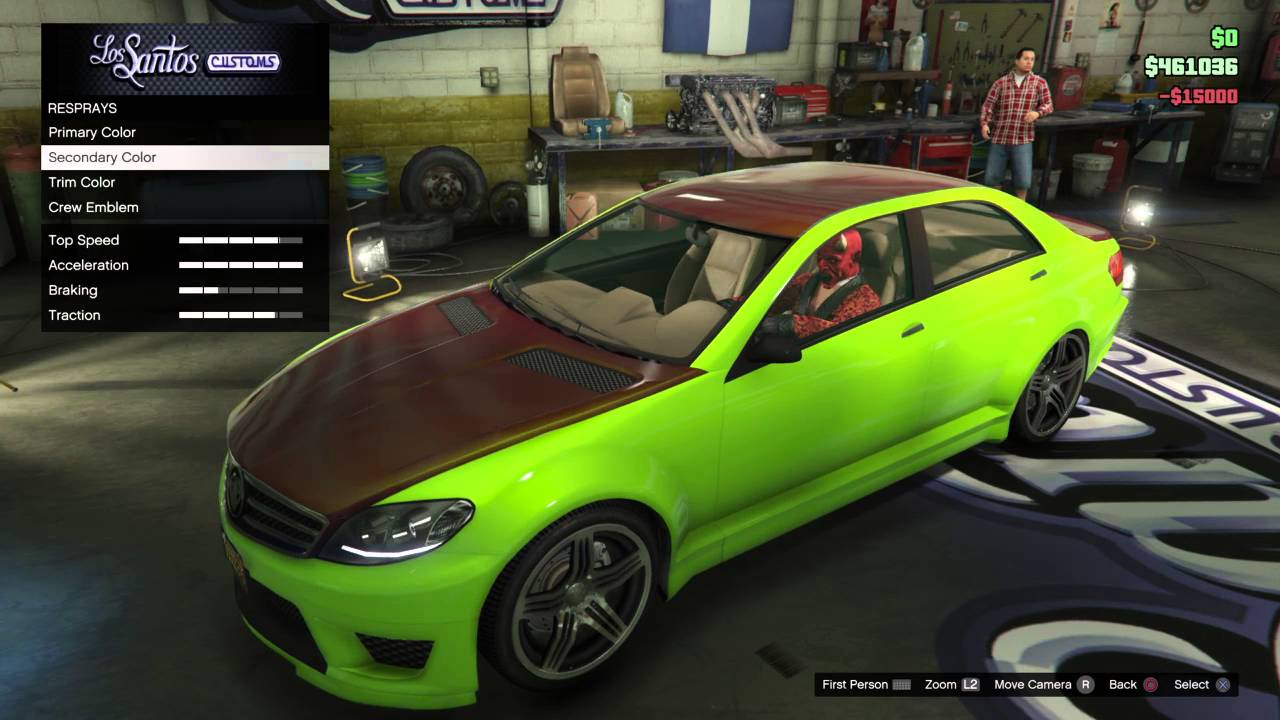 Gta 5 Benefactor Shafter v12 customization - YouTube