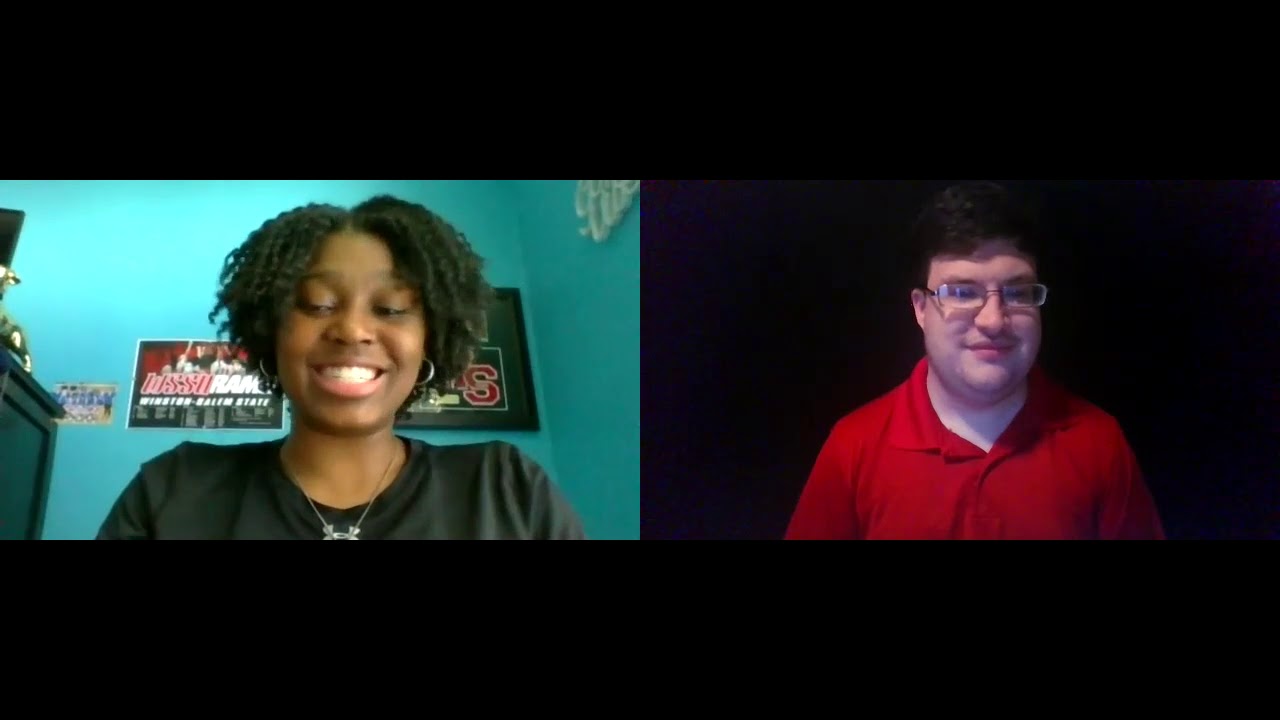 Winston Salem State Volleyball Alexis Bynum Interview - YouTube