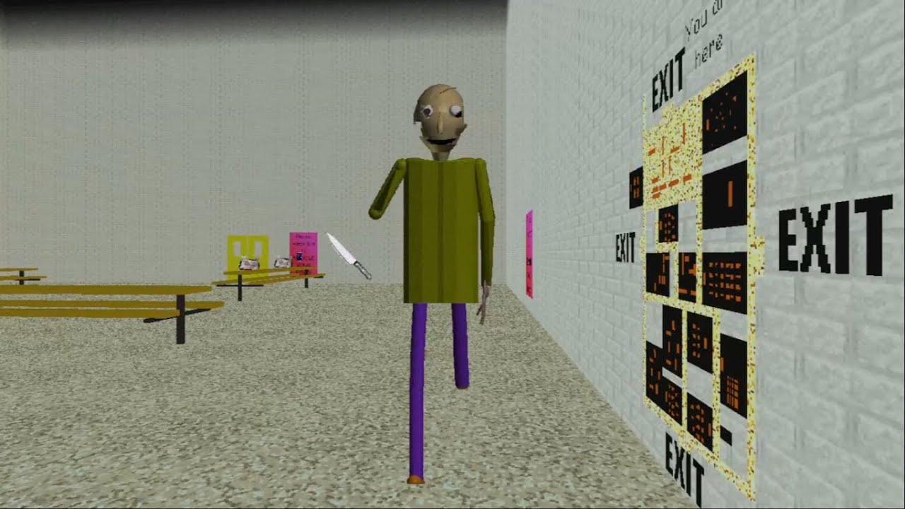 ПРОХОЖДЕНИЕ The final lesson BALDI MOD (БЕРЕГИТЕ УШИ!!) - YouTube