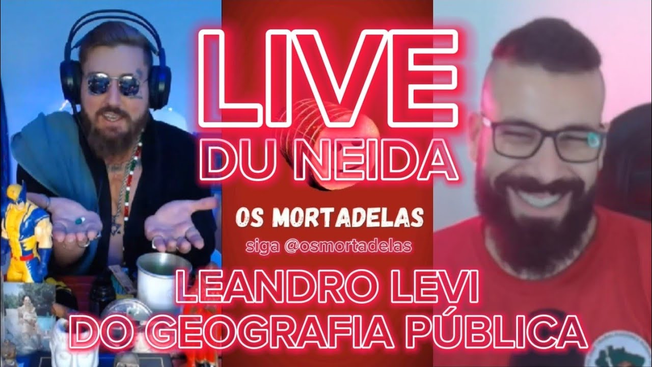 LIVE DU NEIDA #01 - LEANDRO LEVI (GEOGRAFIA PÚBLICA) - YouTube