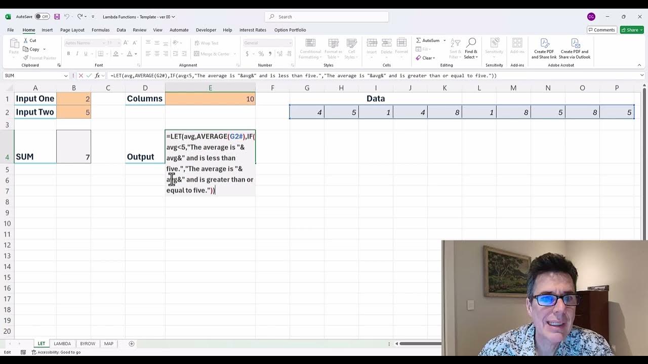 Excel - Lambda Functions - YouTube