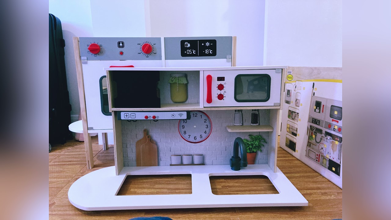 Playtive play kitchen assemble #Learn&PlaywithArya #kidslearning # ...