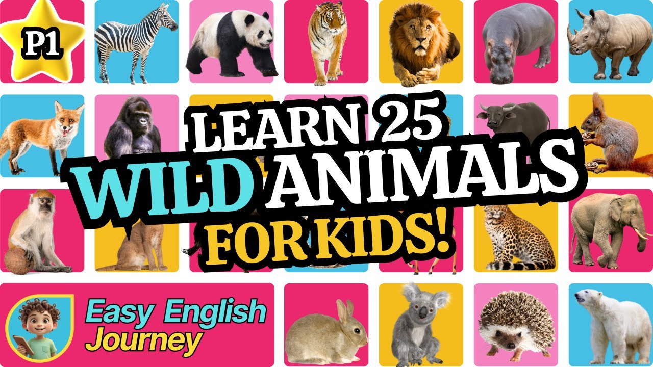 Let's Go on a Safari! 🦁 Can You Name These Wild Animals? - YouTube