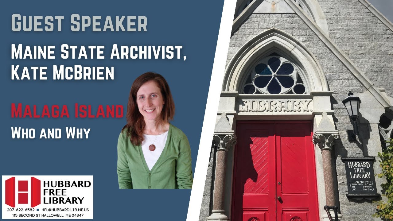 Hubbard Free Library Guest Speaker: State Archivist Kate McBrien - YouTube