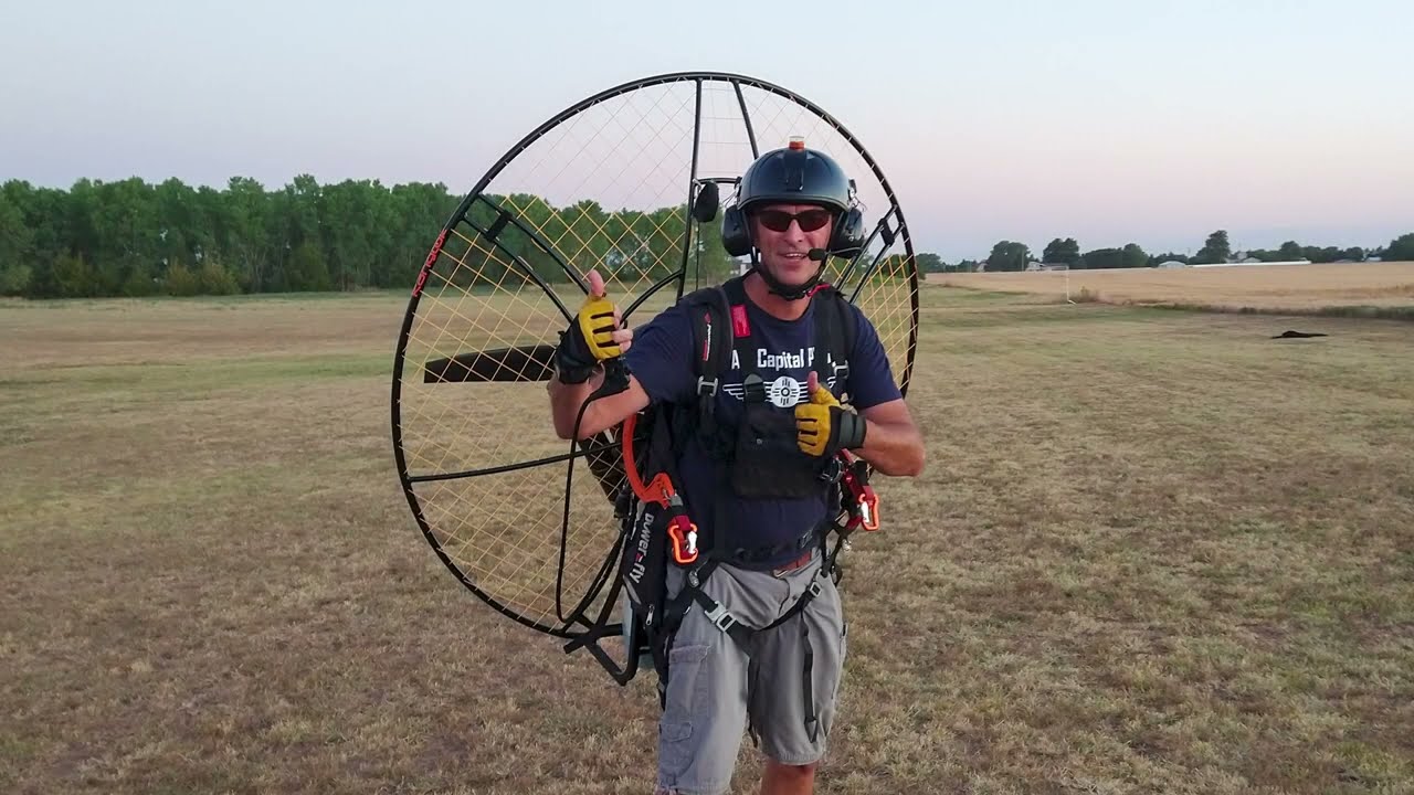Paramotor Frame Upgrade Kangook Amaruk - YouTube