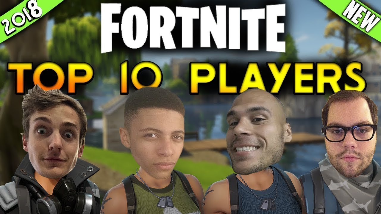 TOP 10 BEST FORTNITE PLAYERS IN THE WORLD (Ninja,myth,nick eh 30,Ali-A ...