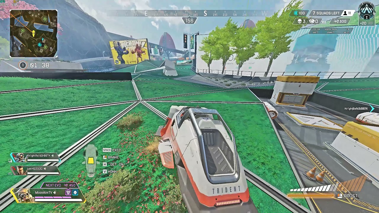Apex Legends - how a DDOS + Wallhack + Aimbot ranked match looks like ...