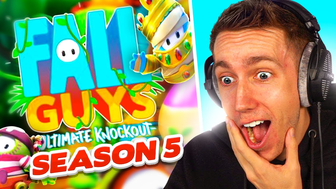 *NEW* SEASON 5 FALL GUYS - YouTube