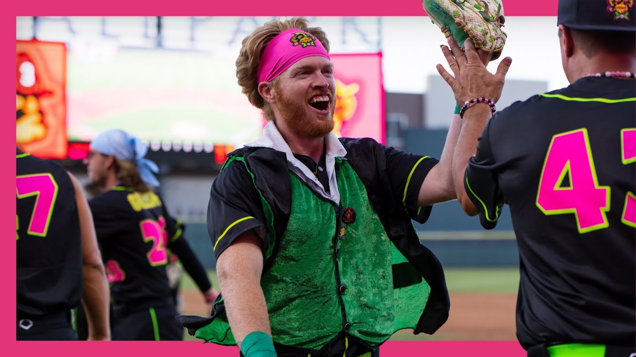 Dustin Baber's Unforgettable On-Field Interview After Hitting 100 Trick ...