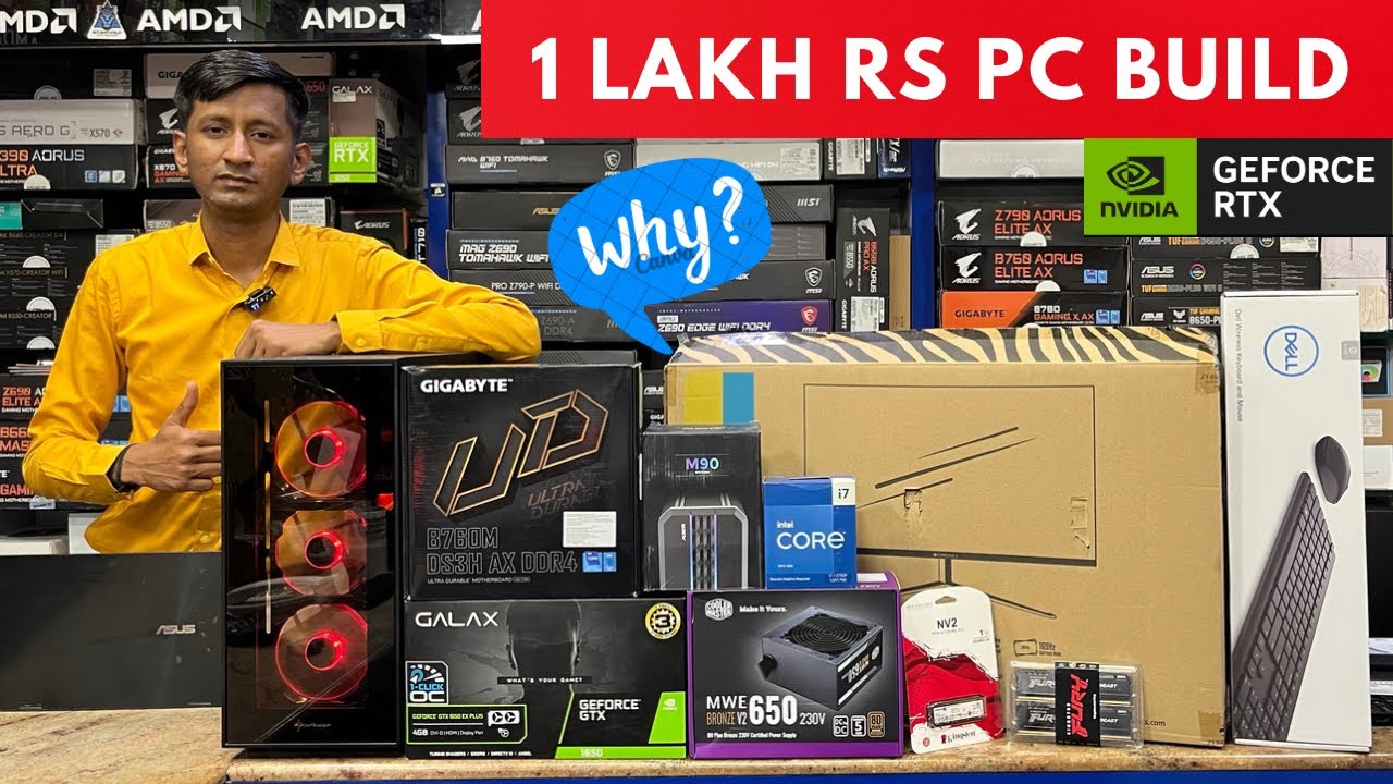 1 Lakh Rs Pc Build For App & Web Developers , Coding & Programming # ...