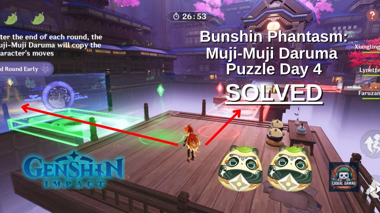 Bunshin Phantasm: Muji-Muji Daruma Mini Puzzle Games Day 4 is SOLVED ...