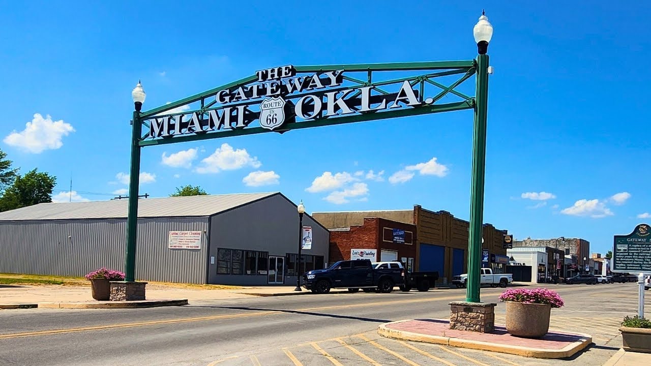 Taking a Trip to MIAMI OKLAHOMA ON ROUTE 66 - YouTube
