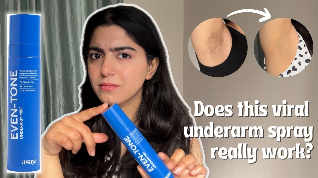 Does this viral underarm spray actually work? - YouTube