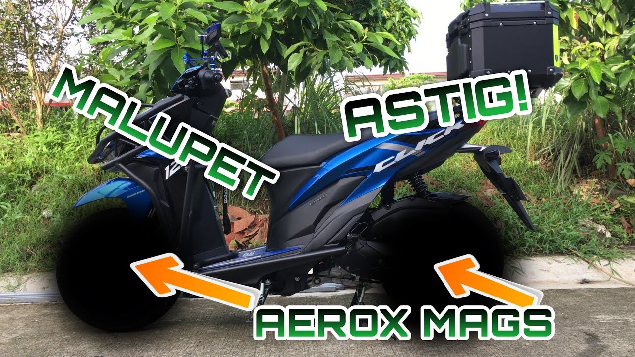 AEROX MAGS TO HONDA CLICK 125i CONVERSION - YouTube