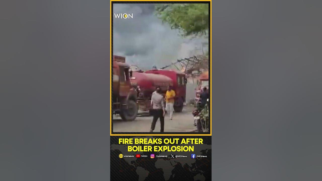 Dombivli Blast: Fire Breaks Out After Boiler Explosion at Factory in MIDC Area | WION Shorts ...