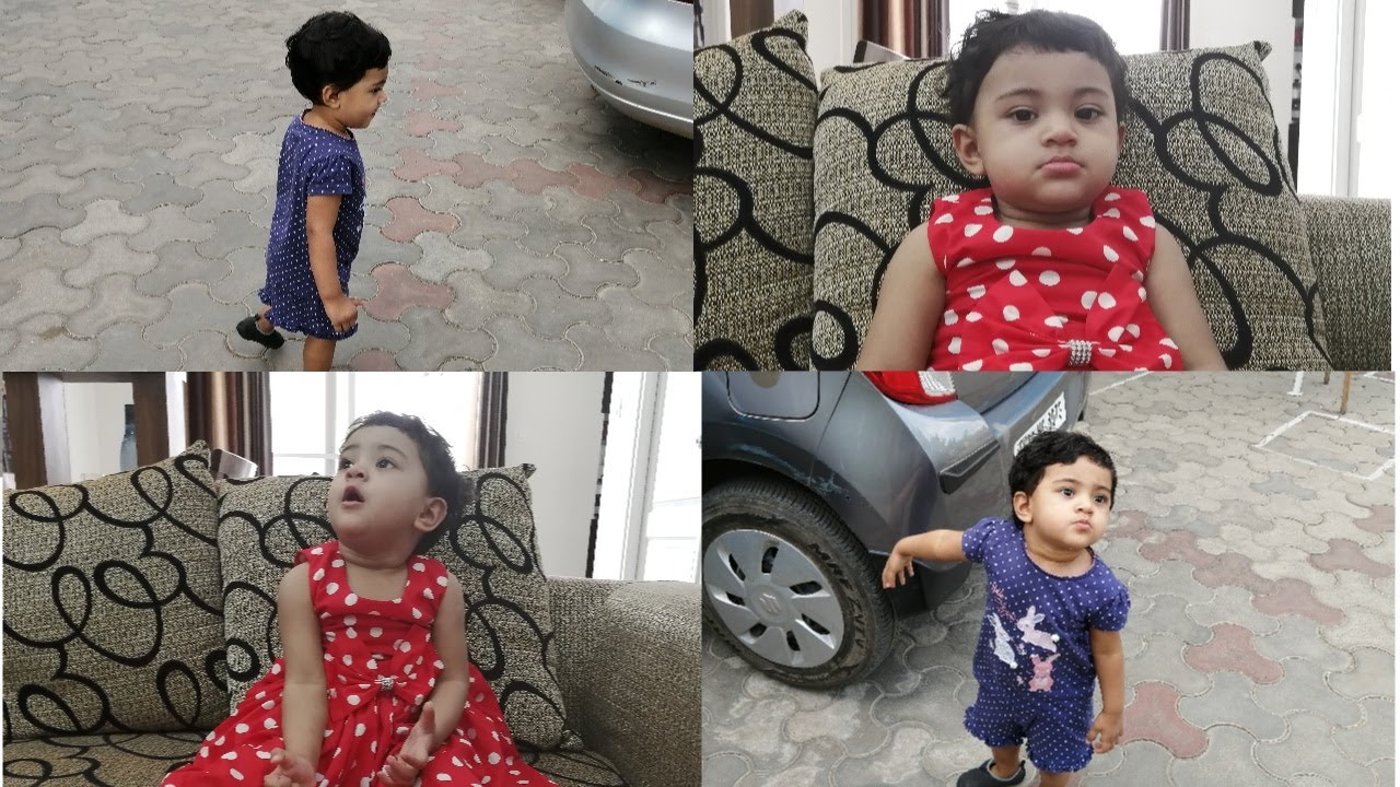 Baby Khushi Being Cutest for Full 4 Minutes - YouTube