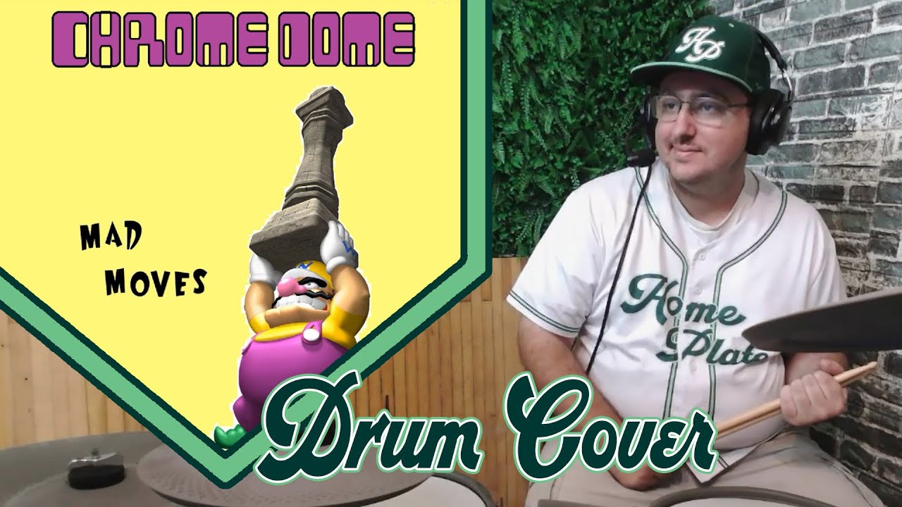 Chrome Dome: Mad Moves (Wario World Inspired Song) Drum Cover - YouTube