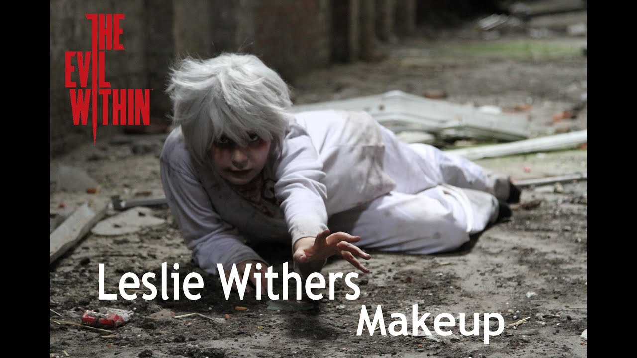 The Evil Within- Leslie Withers makeup tutorial - YouTube