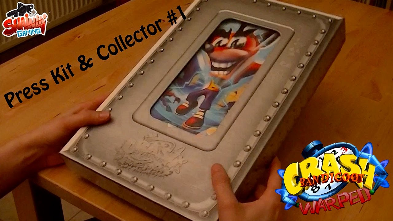 Press Kit & Collector #1 Crash Bandicoot 3 - YouTube