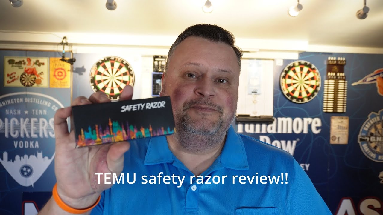 Temu safety razor review - YouTube