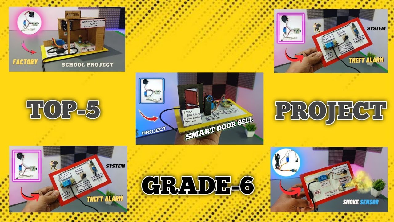 TOP-5 Winning Science Exhibition Model for Grade-6 | Easy & Fun ...