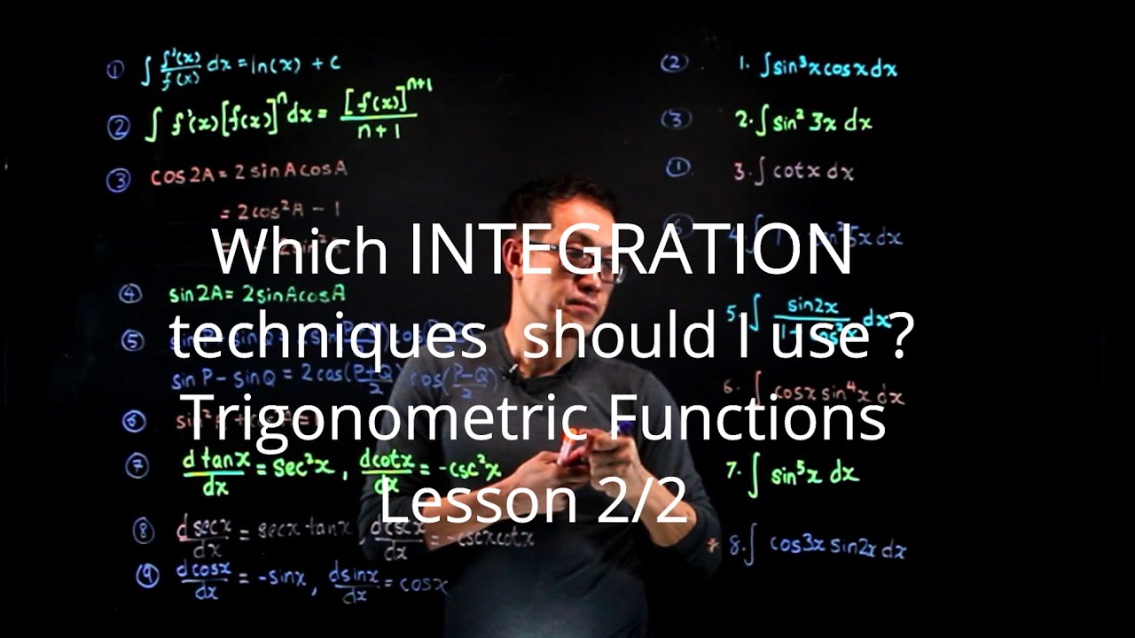 Which integration techniques to use ? - YouTube