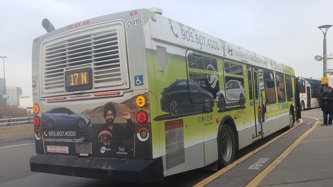 Miway Route 76 W-City Centre- Subway Full Route - YouTube