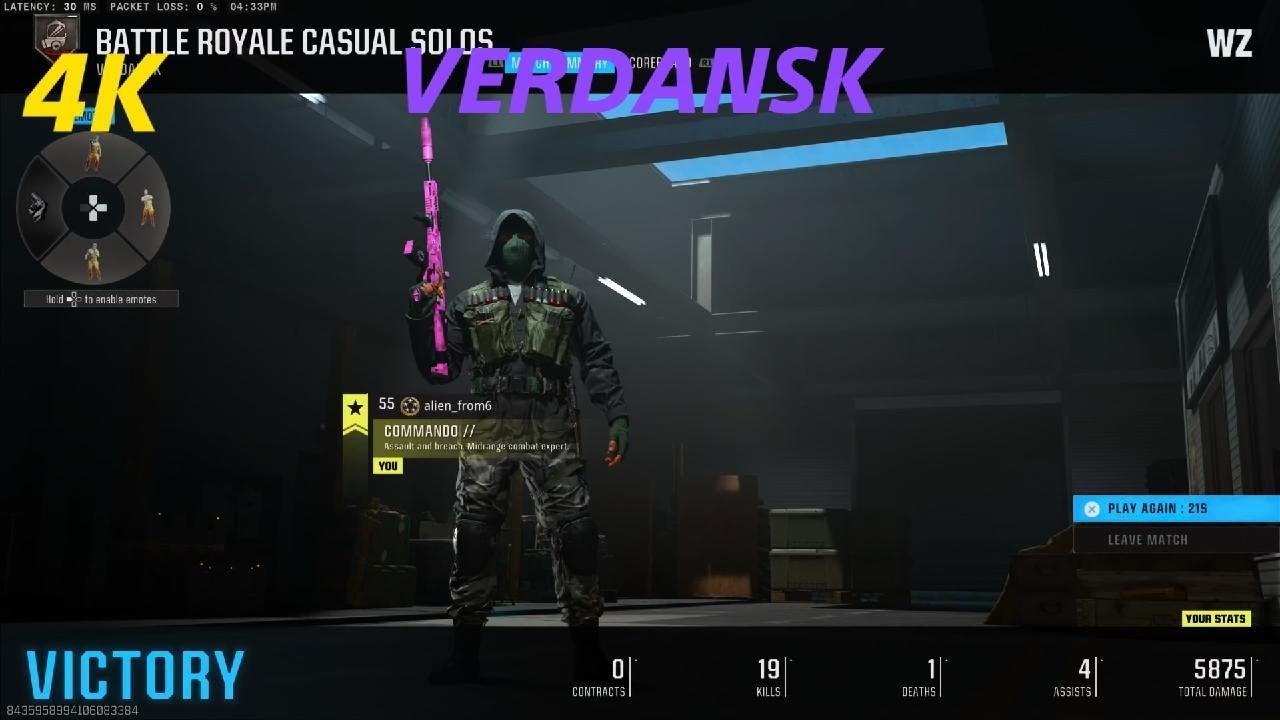 SOLO | WARZONE | Ultra Realistic Immersive Graphics Gameplay - YouTube