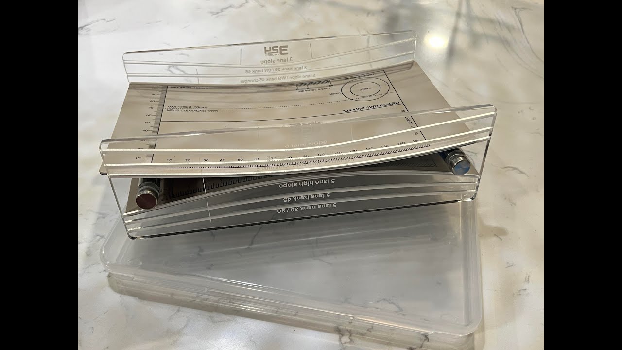 【ミニ四駆】Tamiya Mini 4WD 324 object, Brake Angle Setting Board for Tamiya ...