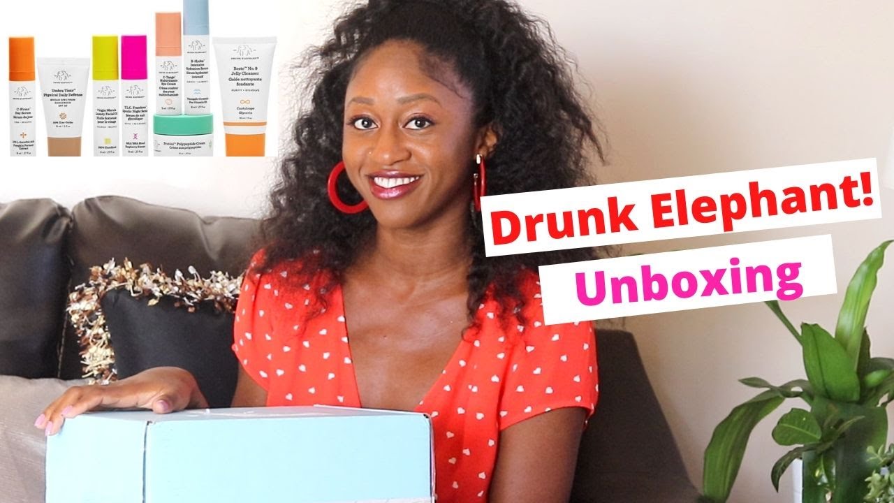 Drunk Elephant PR Unboxing + Tips on How to Connect with Brands! - YouTube