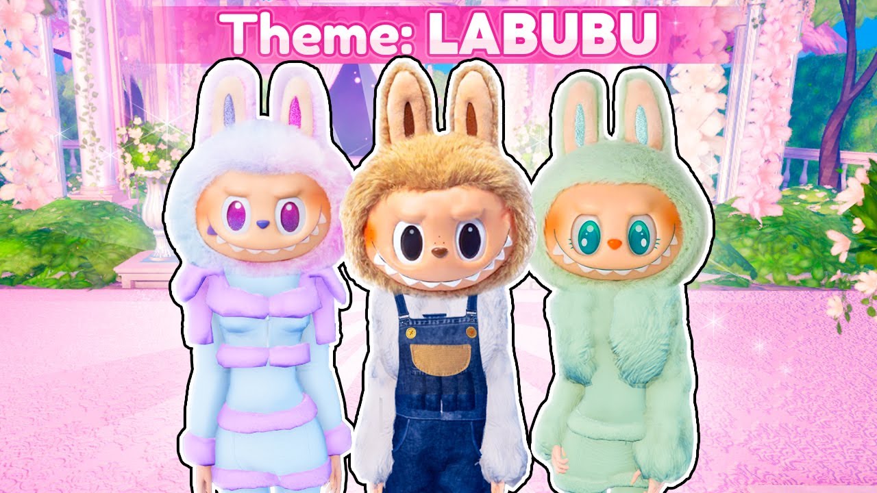 Buying LABUBU Themes In Dress To Impress! - YouTube