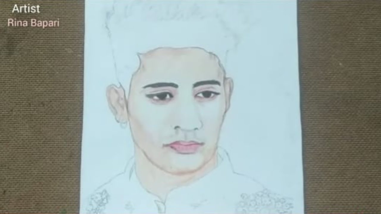 Sketch of danish zehen 😓।। Danish zehen drawing - YouTube