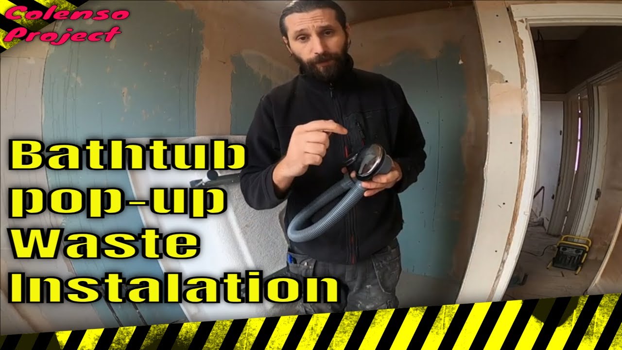 Popup waste system installation - YouTube