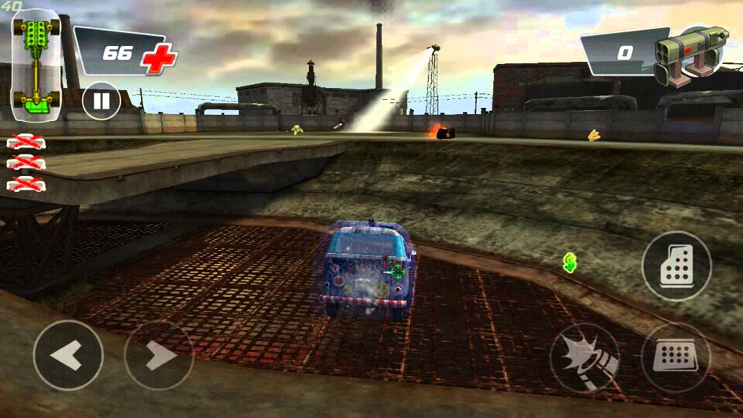 Death Tour- Racing Action Gameをやってみた。車でバトル系 - YouTube