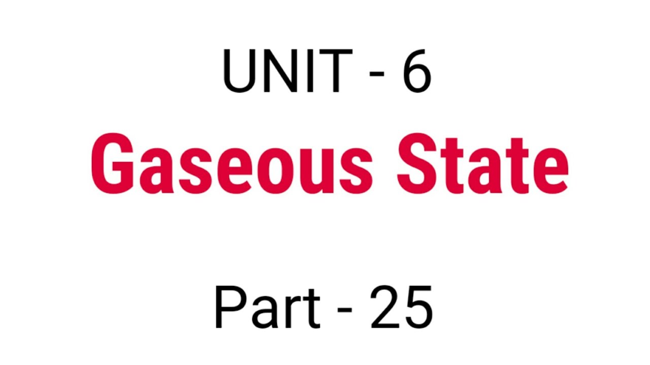 Andrew's isotherm | Gaseous State | TN 11th Chemistry | Unit 6 | in ...