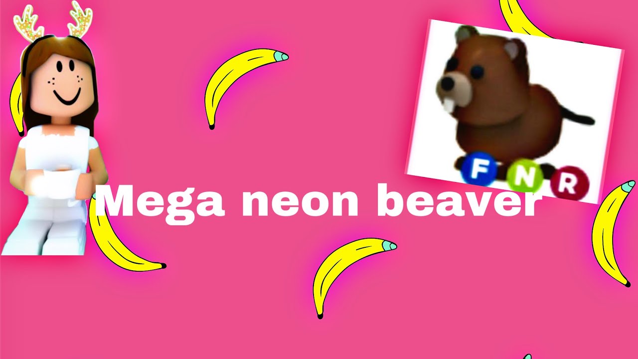 Mega beaver-sophia plays-Roblox adopt me - YouTube