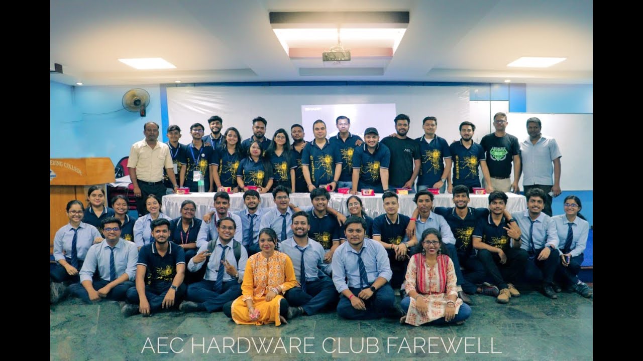 AEC Hardware Club farewell 2023 - YouTube