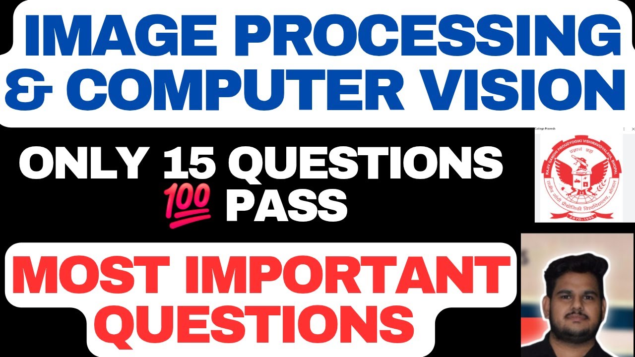 Image Processing & Computer Vision Rgpv Most important Questions | Rgpv ...