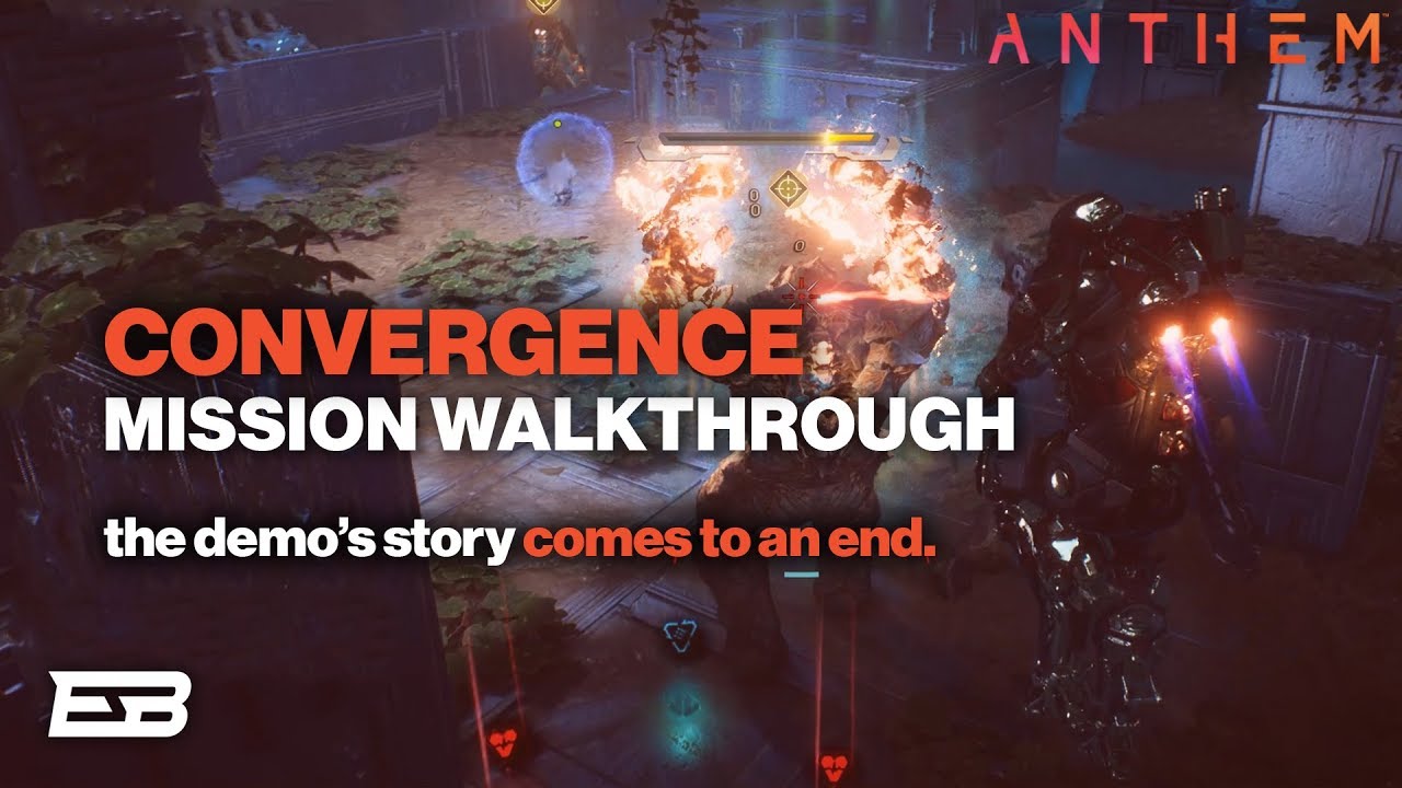 CONVERGENCE MISSION WALKTHROUGH! // Anthem Demo Gameplay (2019) - YouTube
