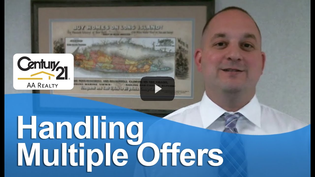 Long Island Real Estate Agent Handling Multiple Offers YouTube Long Island Real Estate Agent Handling Multiple Offers YouTube