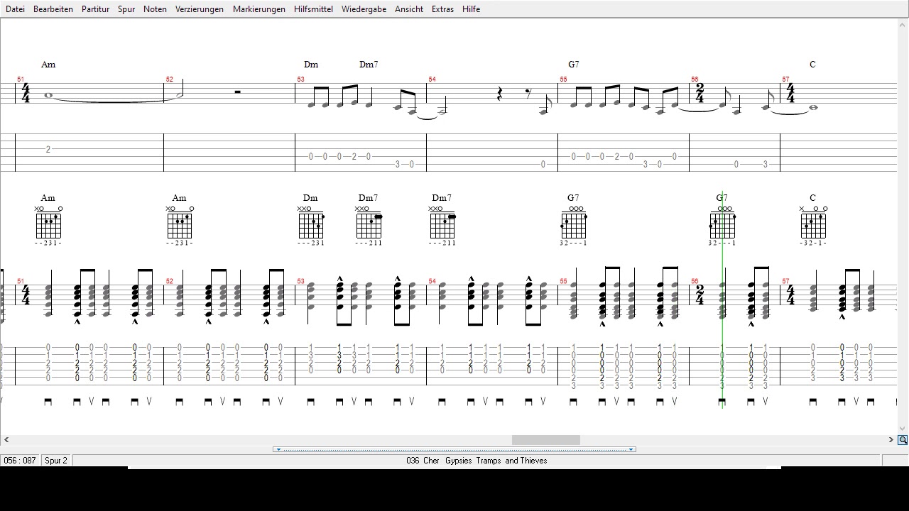 Cher - Gypsies Tramps and Thieves - Tabs - YouTube