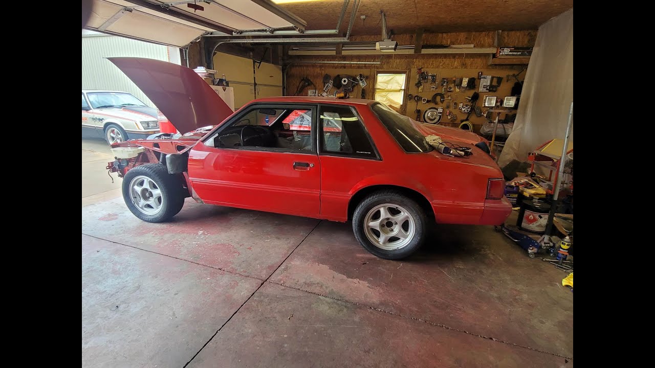 1993 Fox body project Phoenix, the Brew2l truth about bodywork! - YouTube