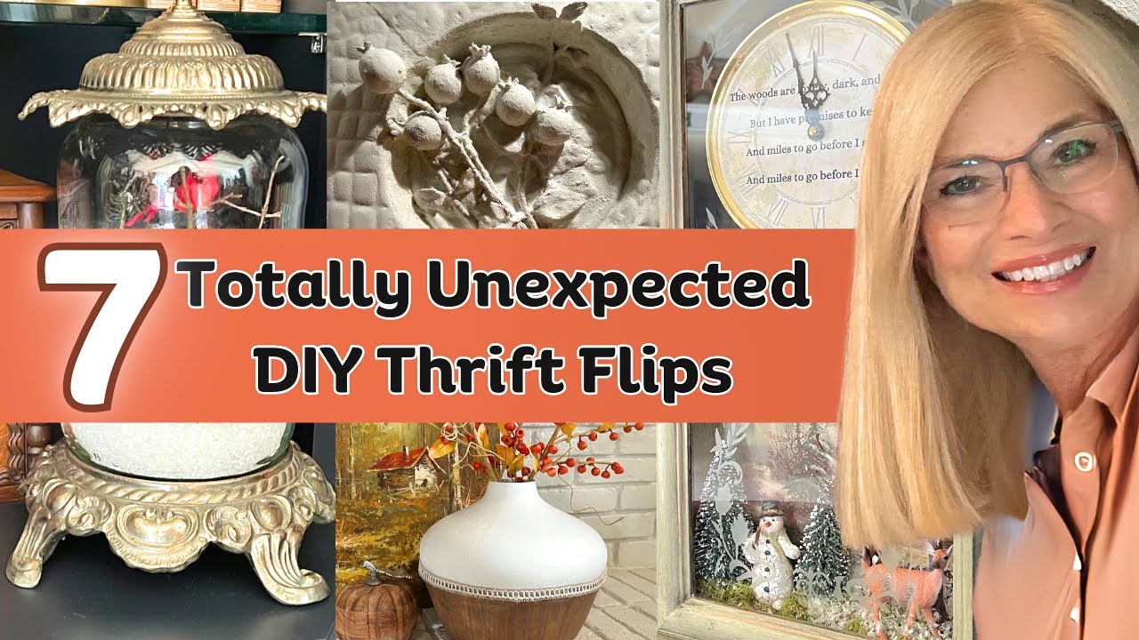 Stunning Unexpected Thrift Find Transformations: 7 Goodwill DIY ...