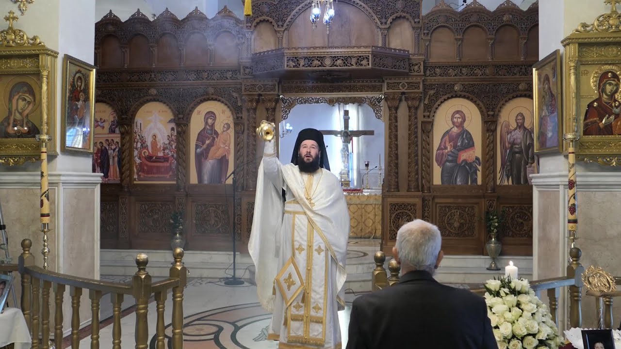 ΙΝ ΚΟΙΜΗΣΕΩΣ ΘΕΟΤΟΚΟΥ ΠΡΑΣΙΝΟΥ ΛΟΦΟΥ-ΚΥΡΙΑΚΗ Δ' ΛΟΥΚΑ-ΧΕΡΟΥΒΙΚΟΣ ΥΜΝΟΣ ...