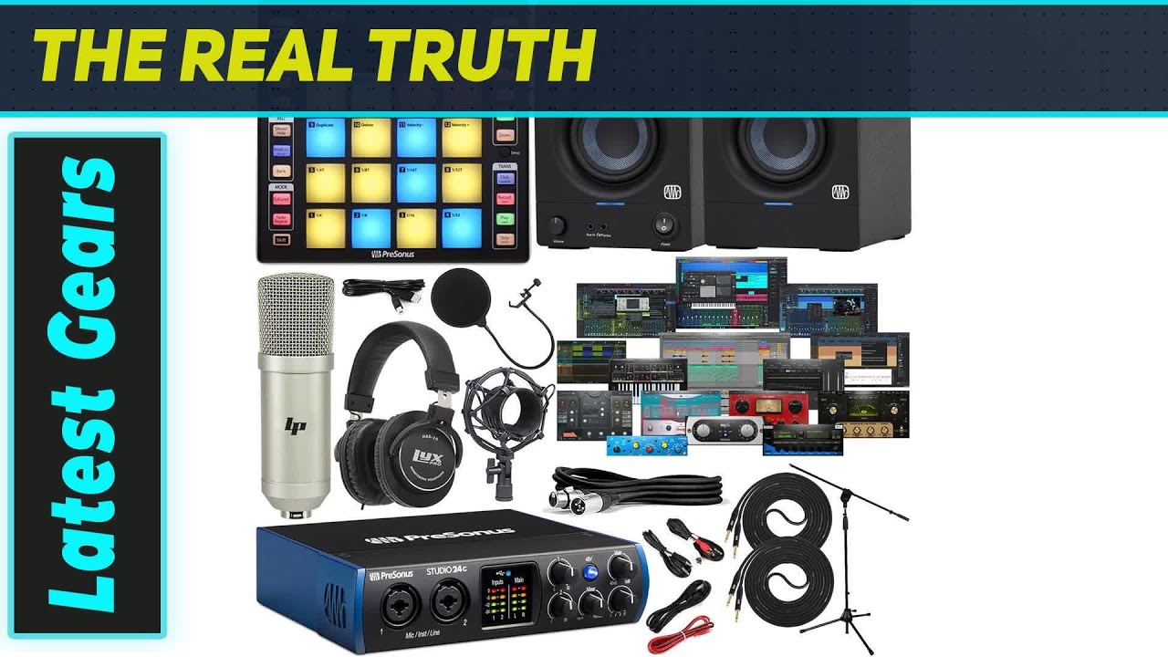 PreSonus Studio 24c Bundle: The Perfect Starter Studio? - YouTube