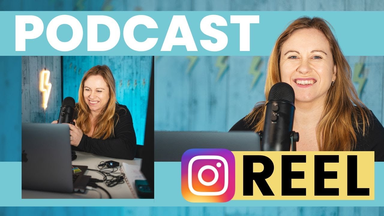 How to Make Podcast Clip Instagram Reels - YouTube