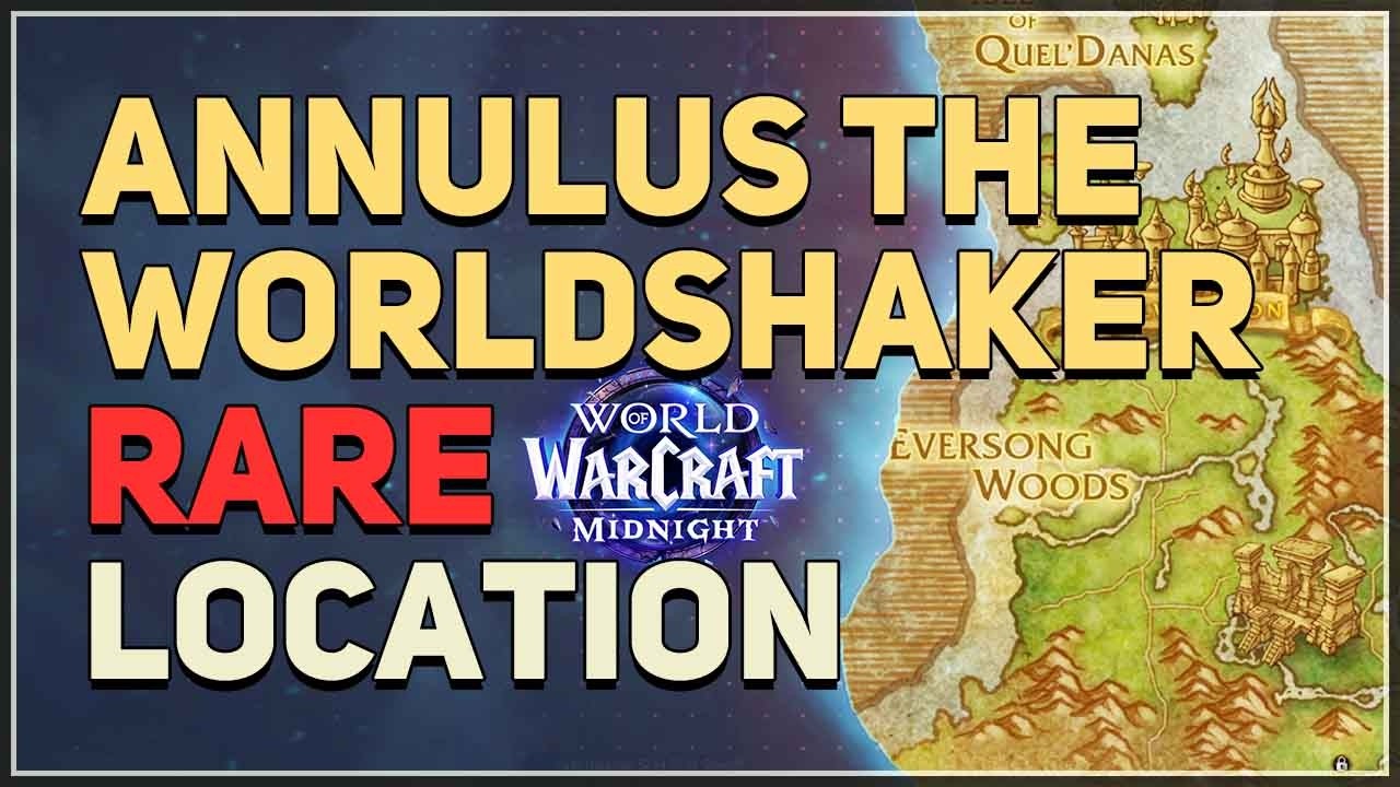 Annulus the Worldshaker Location WoW Rare - YouTube