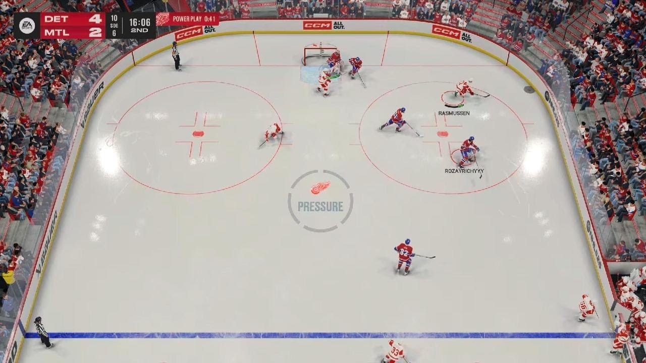 NHL 25 - Nice PP Goal - YouTube