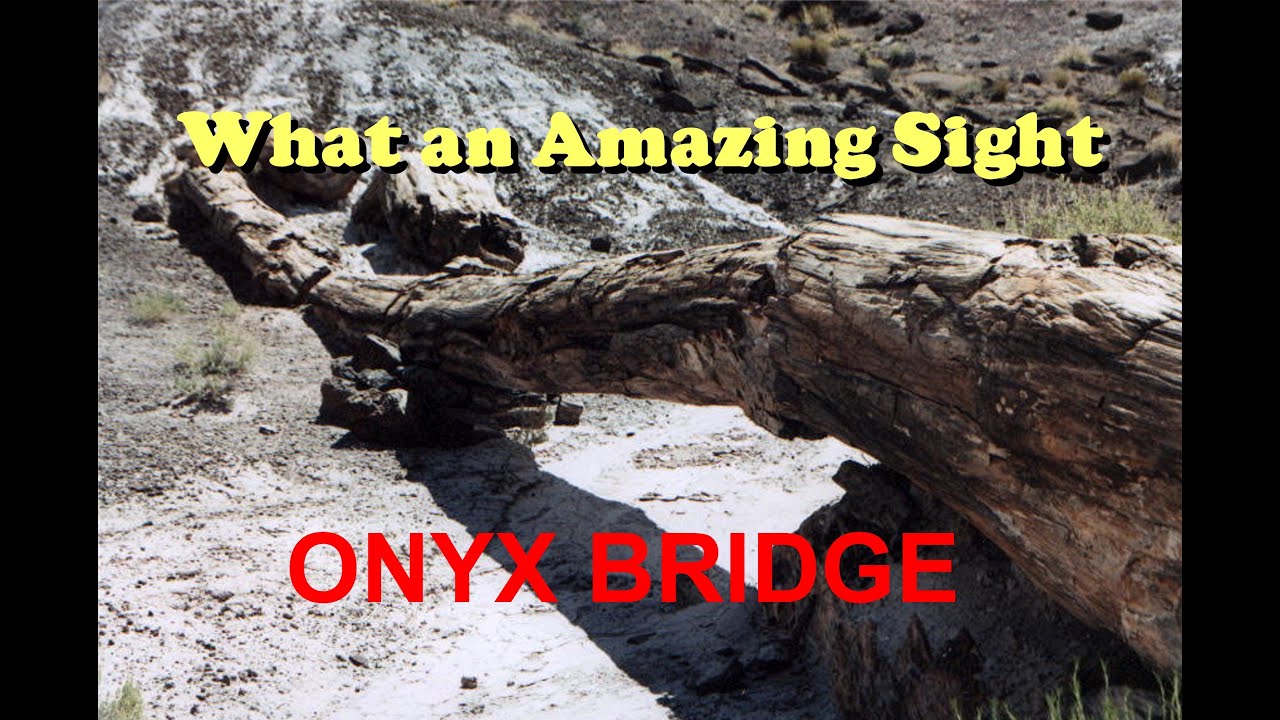 Amazing Hike to ONYX Bridge - Painted Desert - AZ - YouTube