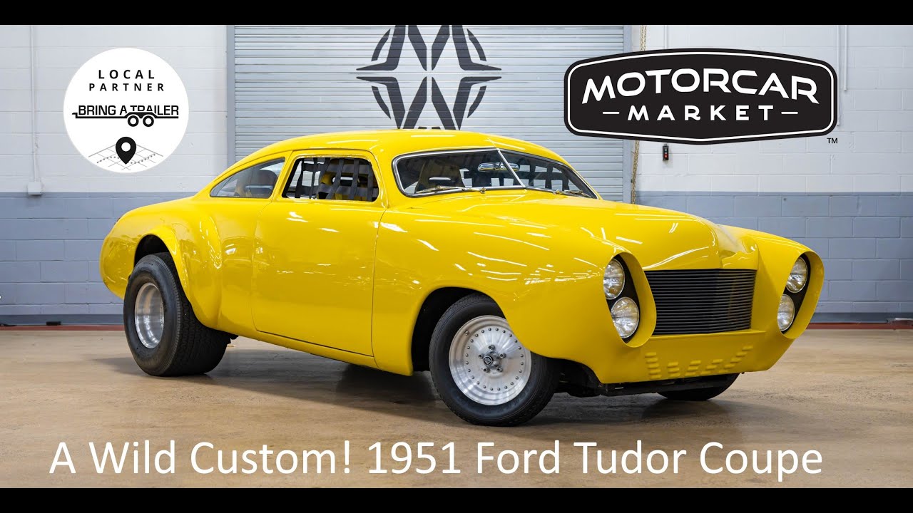 1951 Ford Tudor Coupe Custom - YouTube